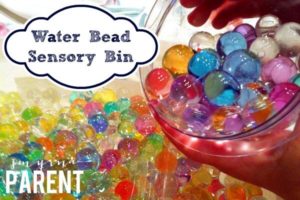 Water Beads Sensory Play